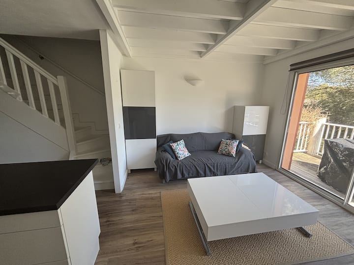 Charmant T3 En Duplex - Résidence Avec Piscine - Capbreton