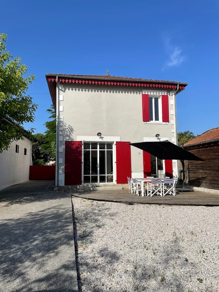 Maison Climatisée, Coeur De Village - Sanguinet