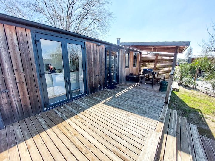 Mobilhome 6 Pers. Camping 5*, Plage & Piscine - Torreilles