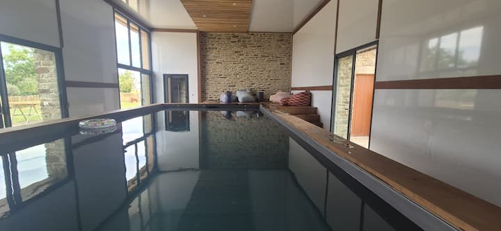 Gîte Terre - Piscine Intérieure - Le Mont-Saint-Michel