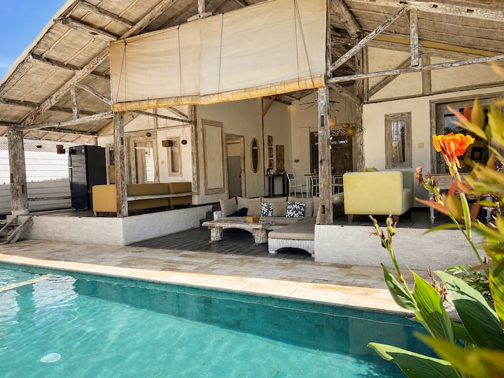 Villa Manis-cozy Traditional 2b In Central W/pool - Gili Islands