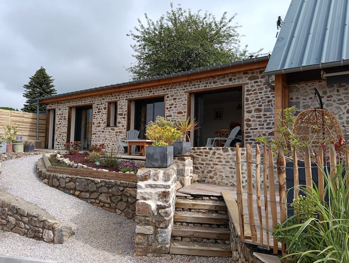 Maison 6 Personnes, Jardin Clos, Proche Mer - Hauteville-sur-Mer