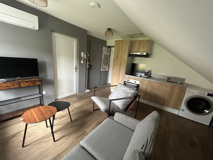 Appart Entier 25 M2: Centre-ville, Clim & Wifi - Brive-la-Gaillarde