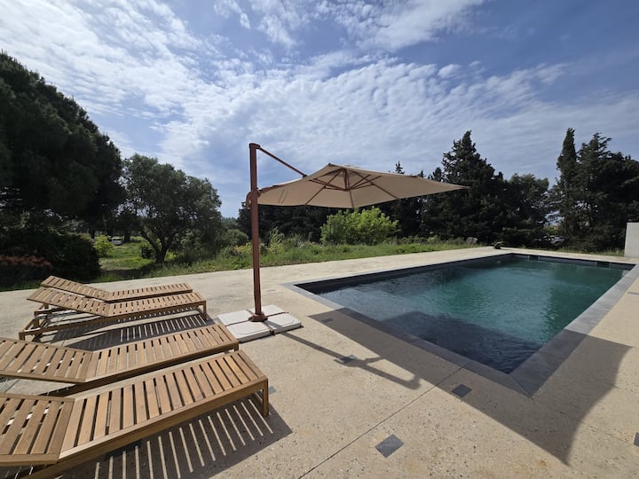 Maison Studio Design, Piscine Au Cœur D’un Domaine - Portiragnes