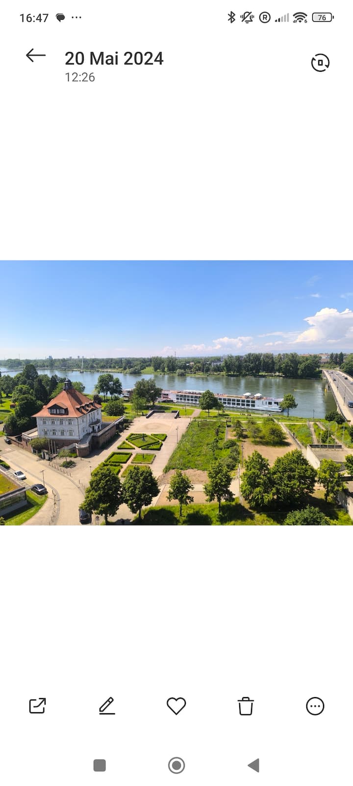 Appartement Rétro Avec Vue Rhin Et Strasbourg - Kehl