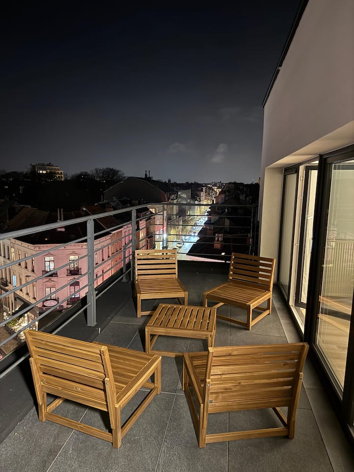 Penthouse Perfetta Per 2 Persone - Bruxelas