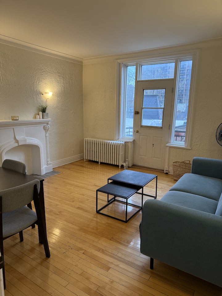 Bright 2br W/ 2 Queen Beds| Mcgill & Festivals - Montreal