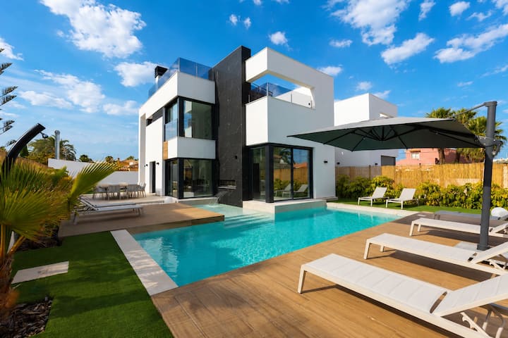 Luxury Villa Torrevieja Private Pool Min 10 Nights - Torrevieja