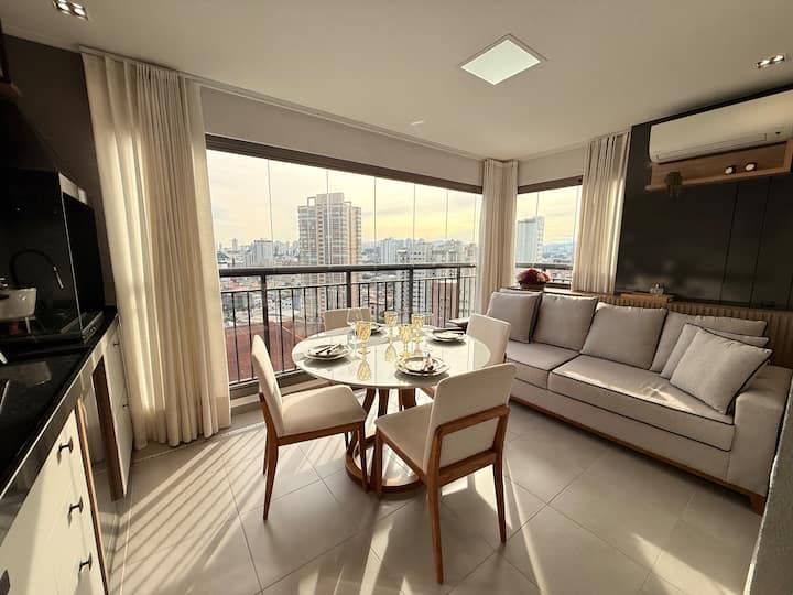 2 Dorm/ Garage/ 7km Gru Airport/ Pool/ Minimarket - São Paulo/Guarulhos Airport (GRU)
