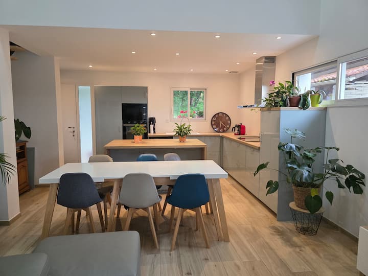 Maison Au Calme Dans La Foret. - Capbreton