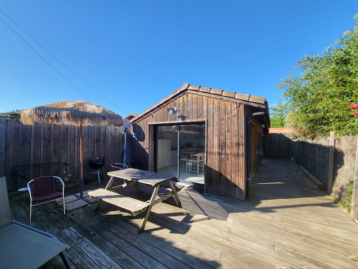 La Teste-de-buch, Adorable Chalet, Patio Privé - Gujan-Mestras