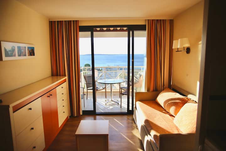 Studio 4 Pers - Vue Sur Mer Et Piscine - Cannes