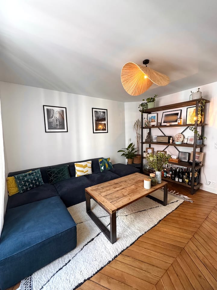 Cocon Parisien Confortable, Calme Et Central. - Bercy Village