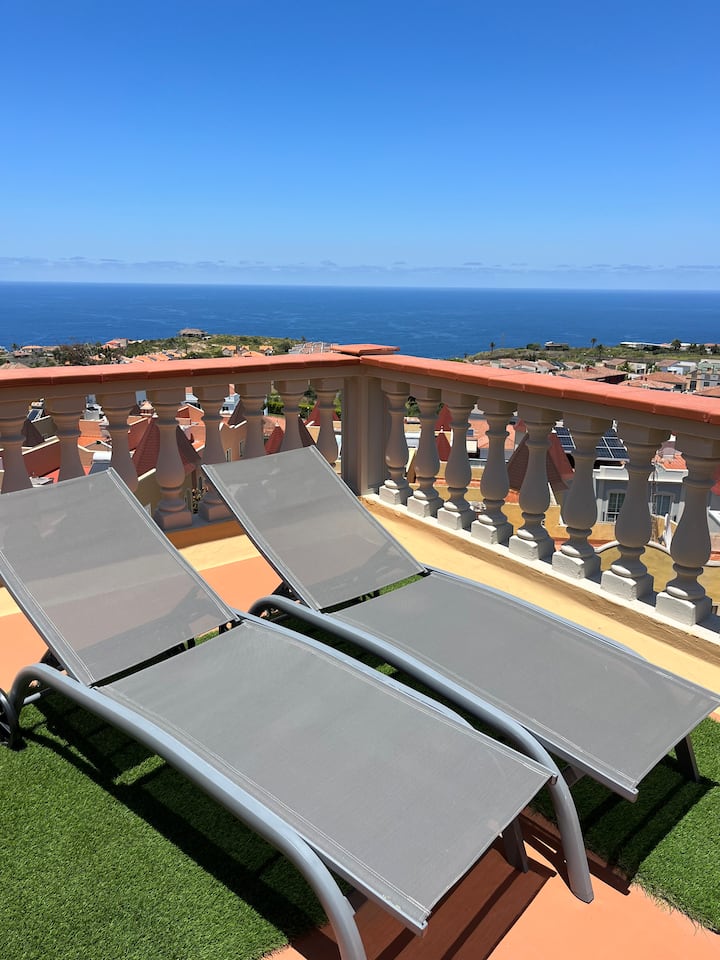 Tenerife Ocean View Duplex Sunset Terrace - Santa Úrsula