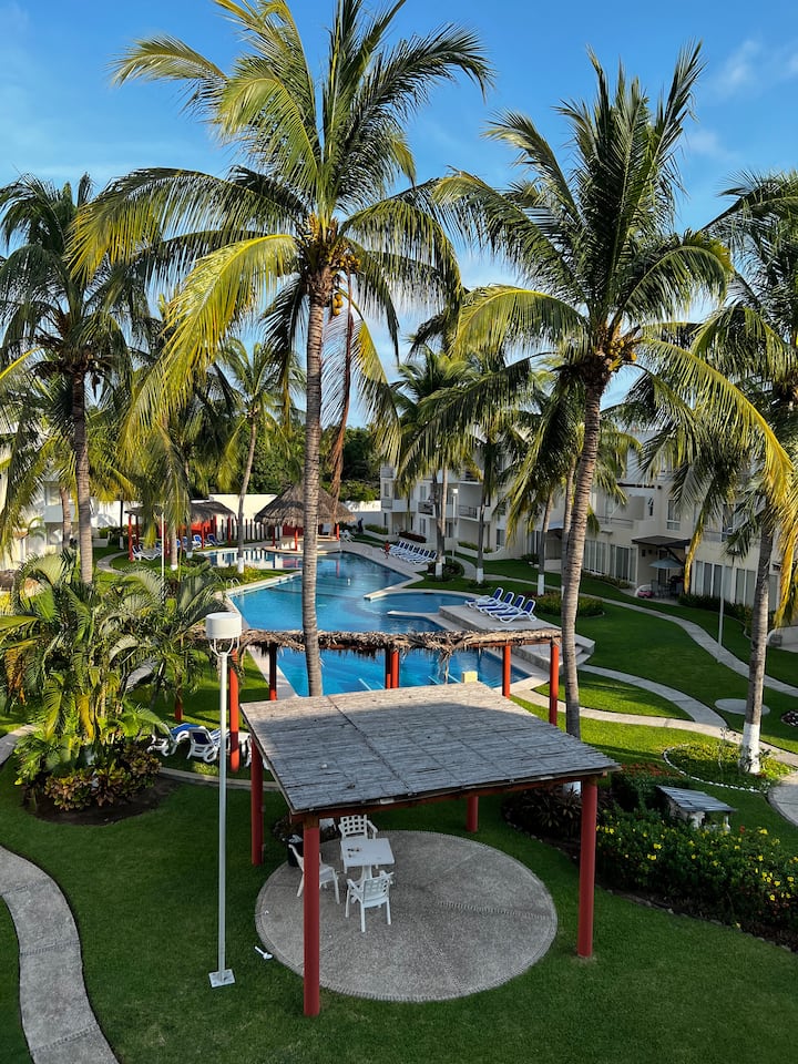 Depto Moderno Y Gran Alberca En Acapulco Diamante - Acapulco