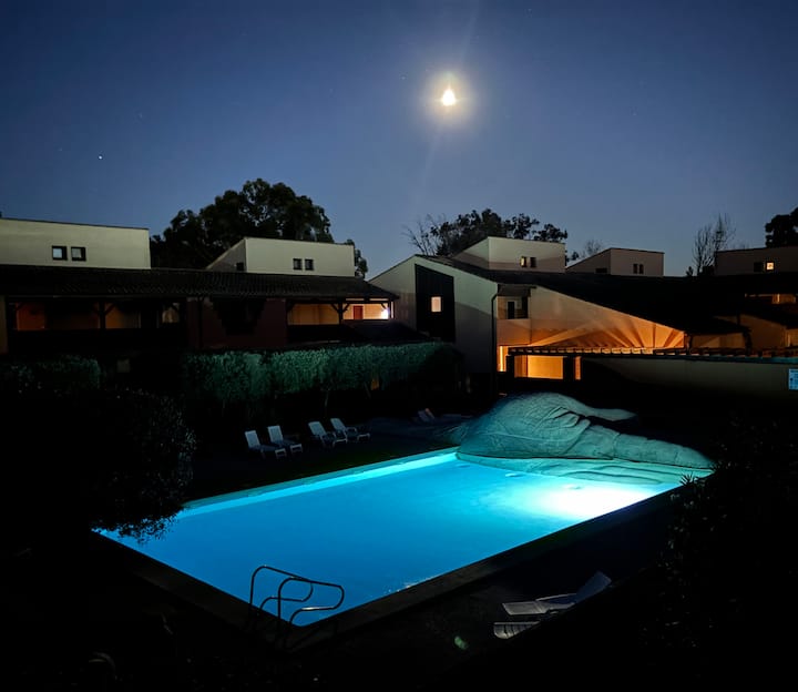 Appartement Avec Terrasse Sur Golf Et Piscine - Saint-Cyprien