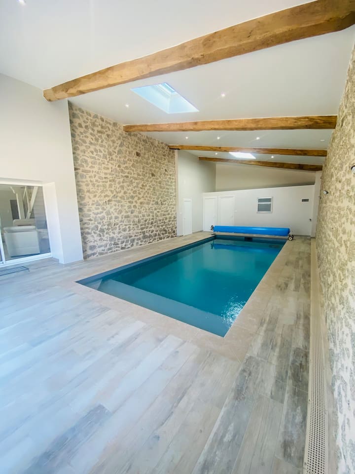 Gite La Belle ÉToile Piscine Intérieure Chauffée - Parthenay