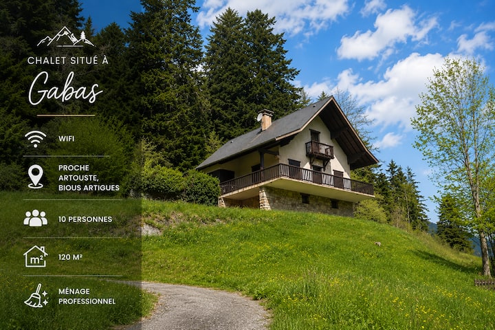 Chalet 10 Personnes Gabas - Proche Bious Artigues - Candanchú