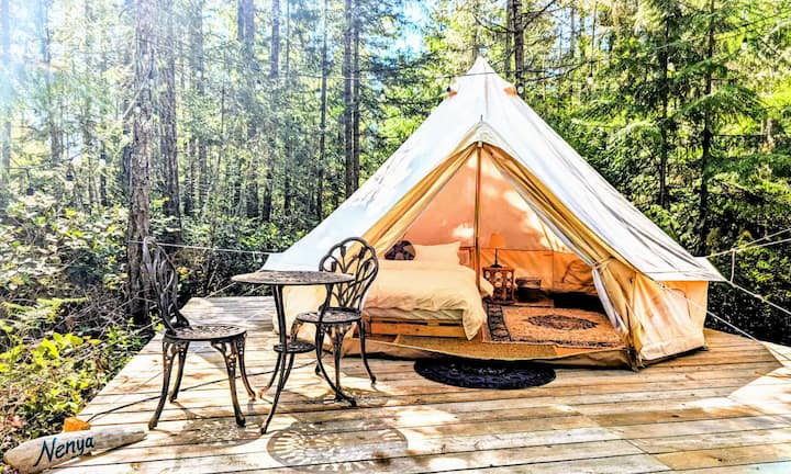 Cozy Woodland Yurt Getaway | Quiet Nature Retreat - Parksville