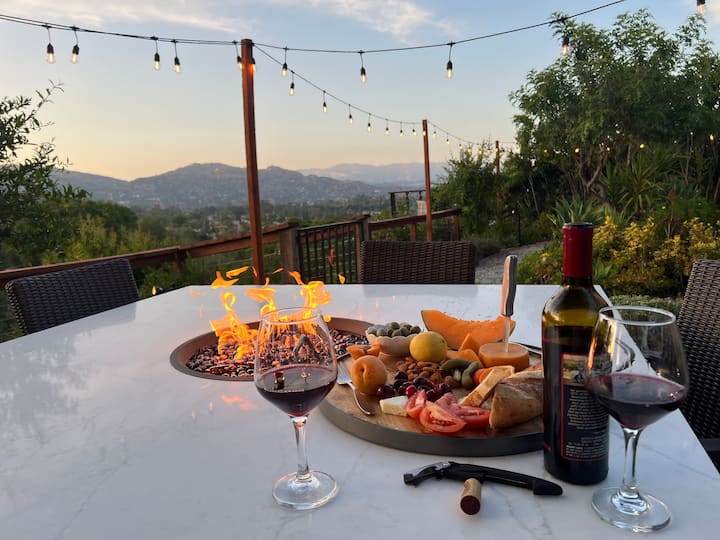 Luxury Hilltop Retreat | Panoramic Mountain Views - Hidden Hills, CA