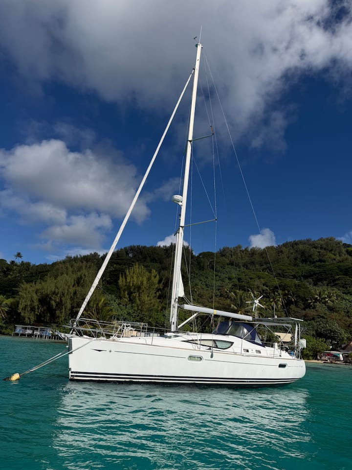 Voilier Maison Sur Le Lagon De Bora Bora - Bora-Bora