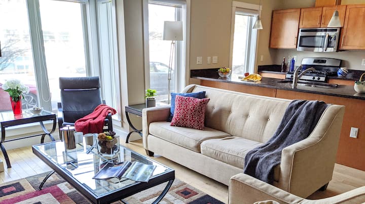 3bdr Walkout Apartment Near Fresh Pond Alewife - Cambridge