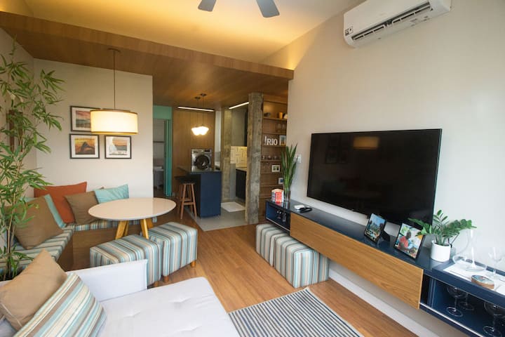 Modern 2bed, Copacabana, 200m To The Beach - Ipanema