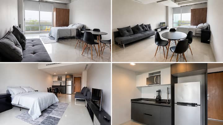 Loft Para 4 Personas Con Terraza Amplia - Monterrey