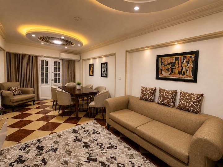 New Furniture Apartment – 2br & Netflix Sidi Beshr - Alexandria