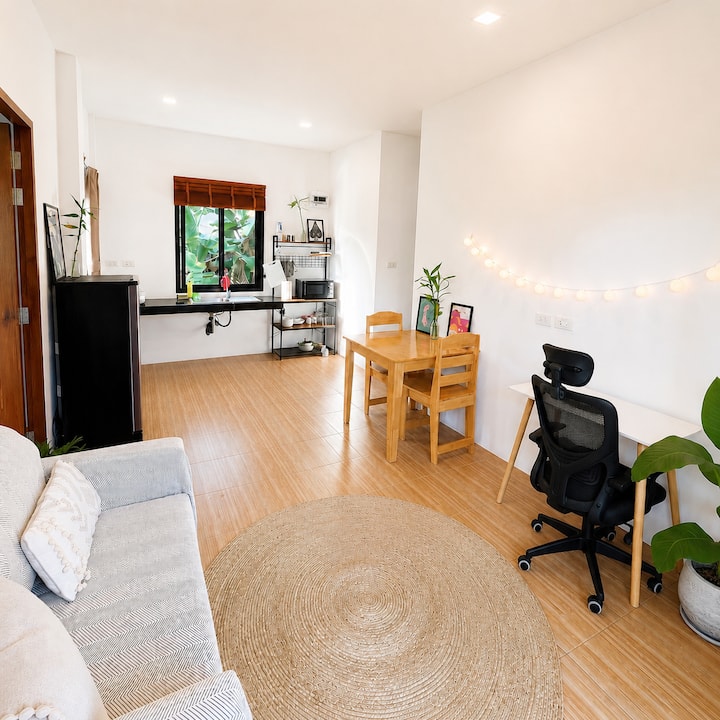 Quiet 2 Bedroom | Jungle | Workspace | Balcony - Ko Pha Ngan