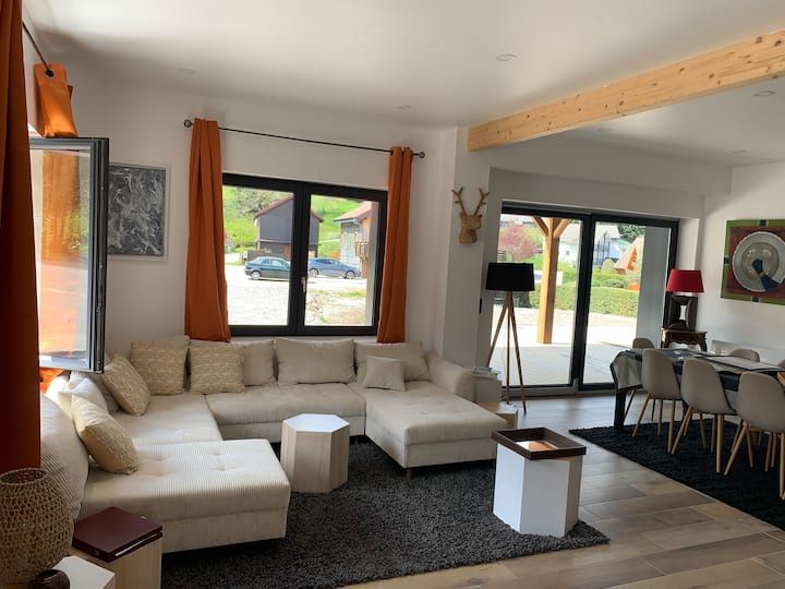 (1-2) 22 Pers Avec Double Spas à 2 Pas Du Centre - Vosges