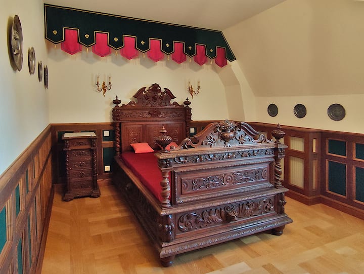 Chambre Héraldique Au Château Des Bérangers - Gannat