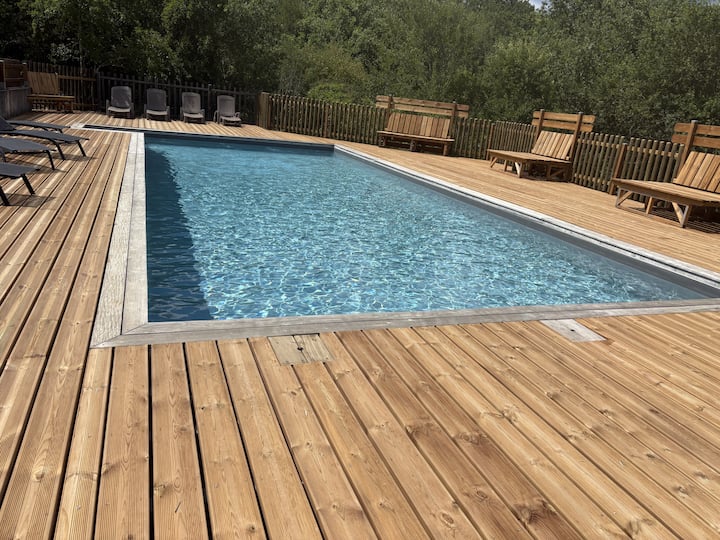Jolie Gîte En Pierre Sud Ardèche - Largentière