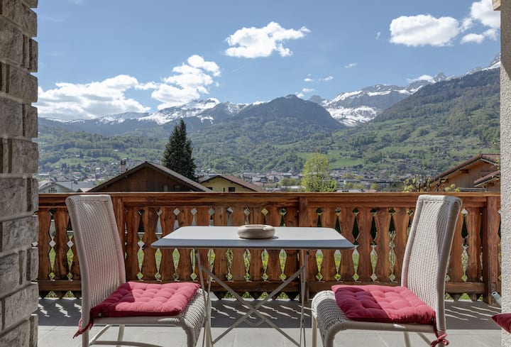 Appartement éLégant Et Confortable Vue Panoramique - Sallanches