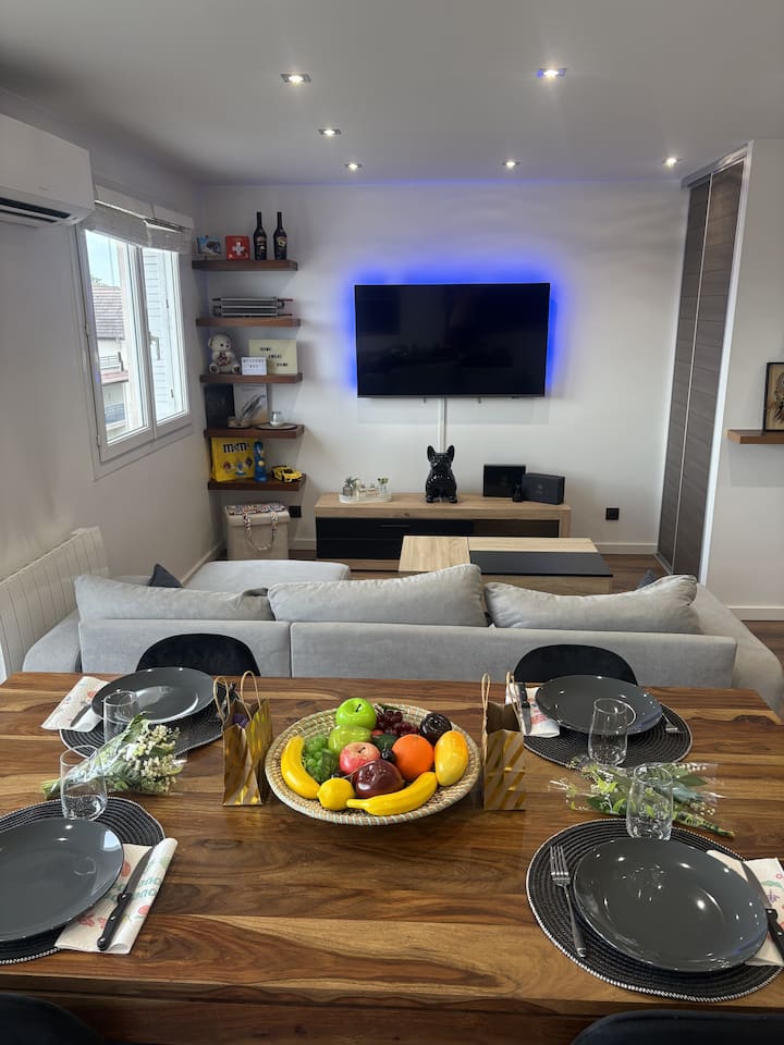 Appartement Design Climatisé & Confortable - Nyon