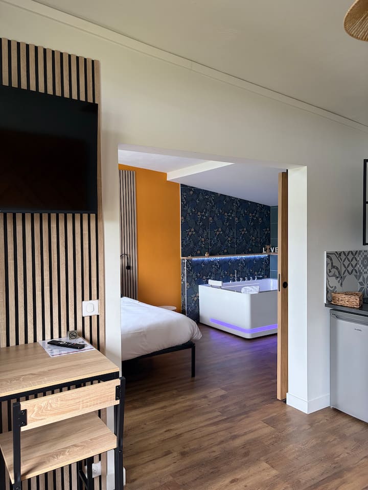 Suite Avec Balnéo Et Balcon - Saint-Galmier