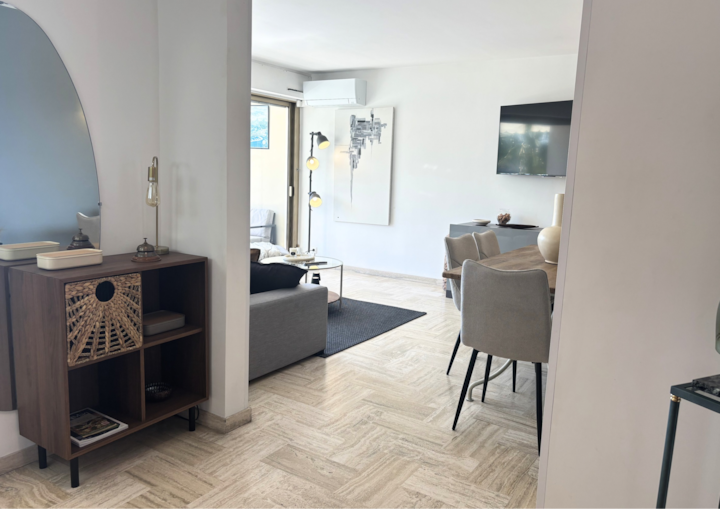 ÉLégant T3 Avec Piscine, Terrasse, Parking, 6 Pers - Mandelieu-La Napoule