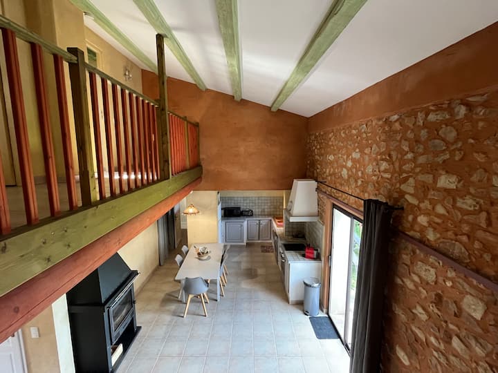 Gîte 6 Pers Au Cœur Du Luberon - Roussillon