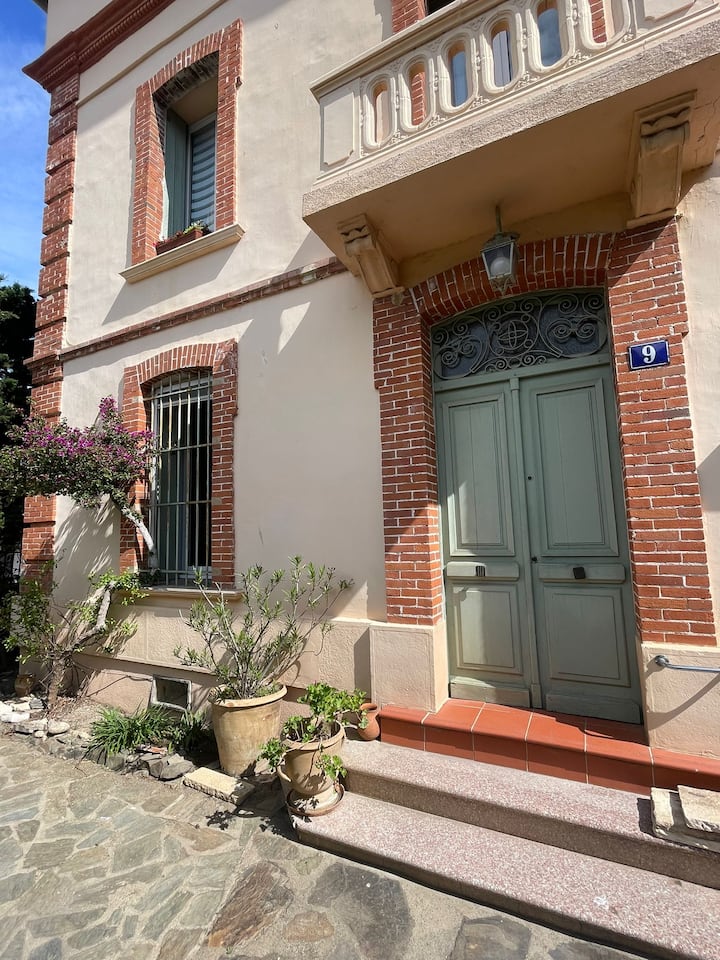 Appartement Vue Mer Avec Jardin à Port-vendres - Collioure