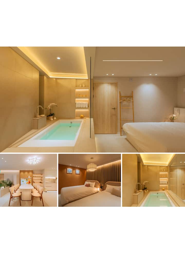 Hotel Hanso - Busan Station (Private 12p, Jacuzzi) - South Korea