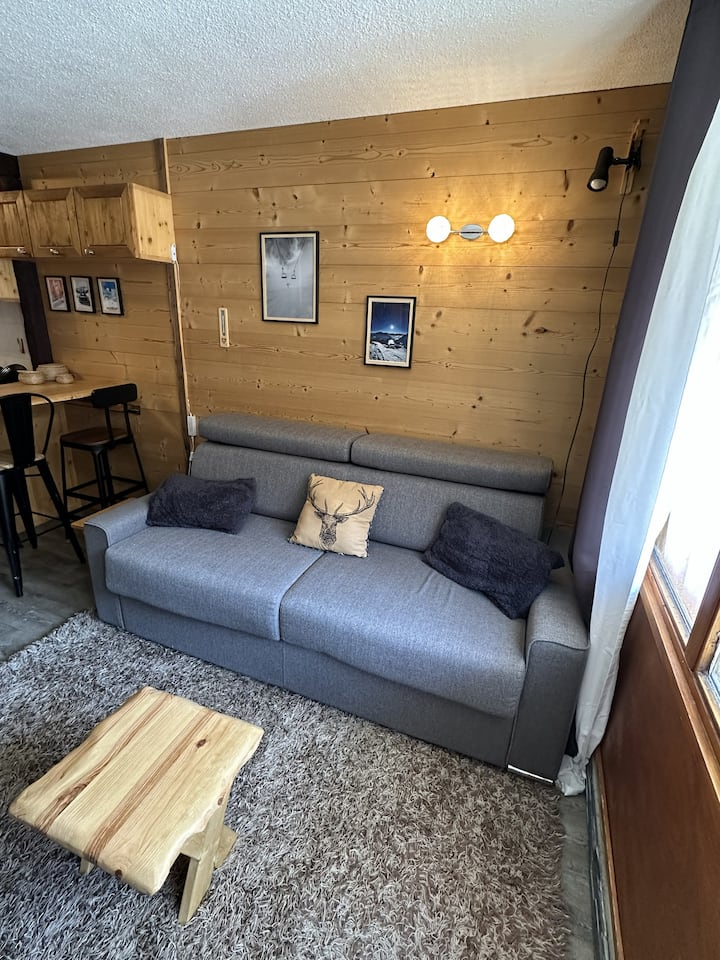 Logement Au Pied Des Pistes - Terrasse Sud/ouest - Modane