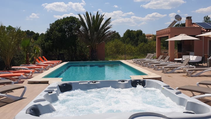 Xxl Villa, 13 Habitaciones, 8 Baños, Jacuzzi, Bbq - L'Ametlla de Mar
