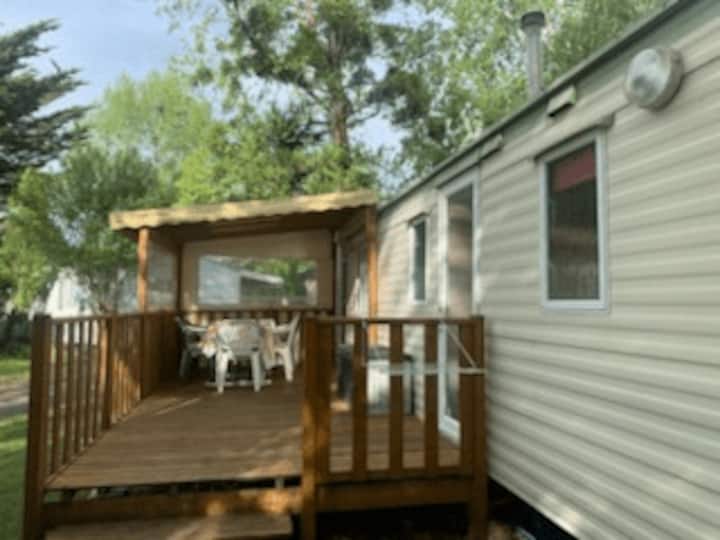Grand Mobil-home 3 Ch Climatisé - 4,5km Plages - France