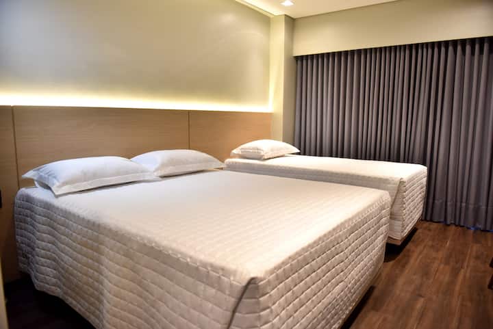 Apto Cama Casal + Cama Extra - Lajeado