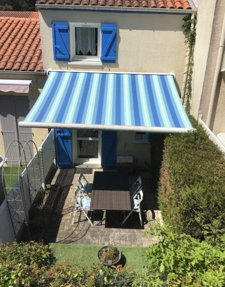 Maison Dans Une Résidence Privée Avec Piscine - Meschers-sur-Gironde