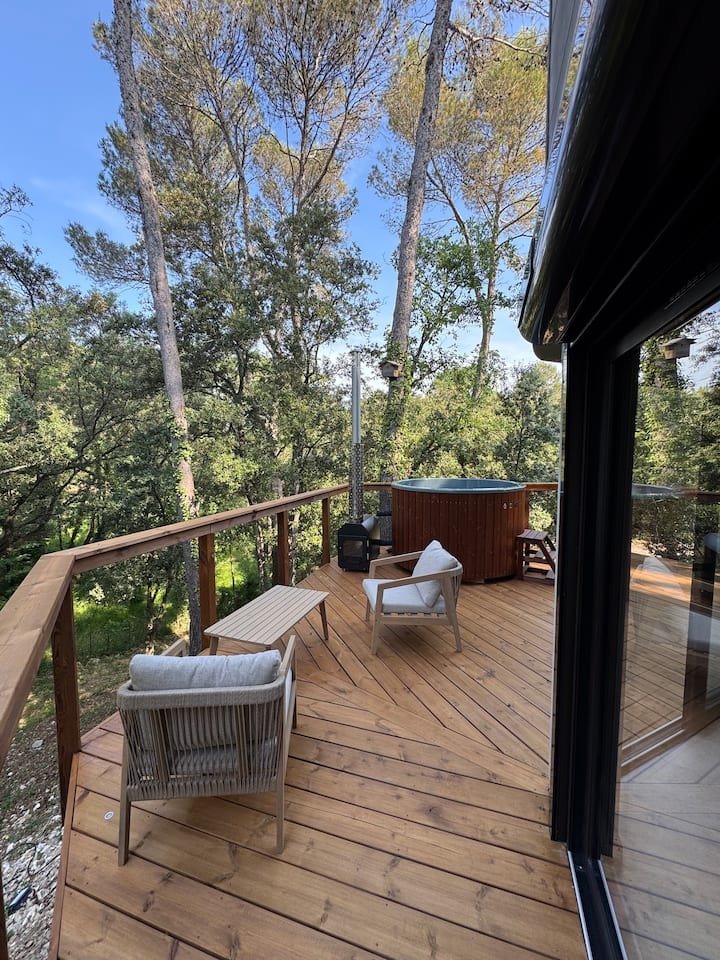 Suite Avec Bain Nordique Privatif - Domaine D'olga - Saint-Guilhem-le-Désert