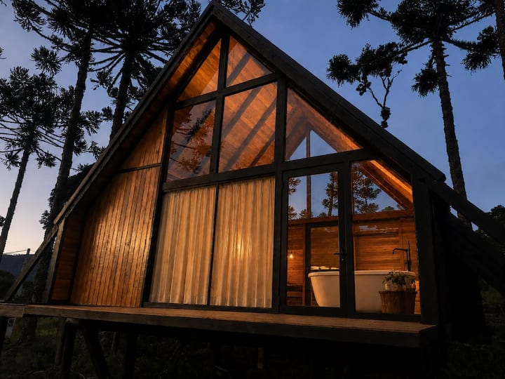 Cabana De Luxo Com Vista E Natureza - Urubici