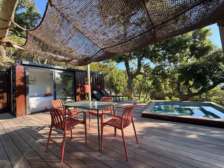 L'écrin Perché - Nature & Mini Piscine Privée - Var
