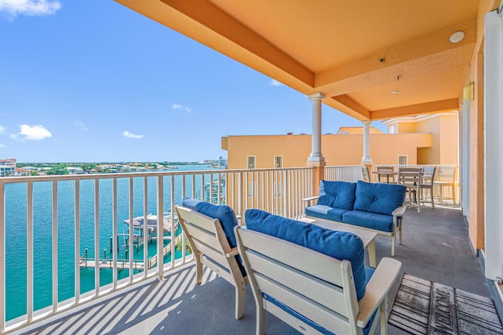 Hvg #507 -Pool, Hot Tub, Waterfront, Large Balcony - Clearwater Beach, FL