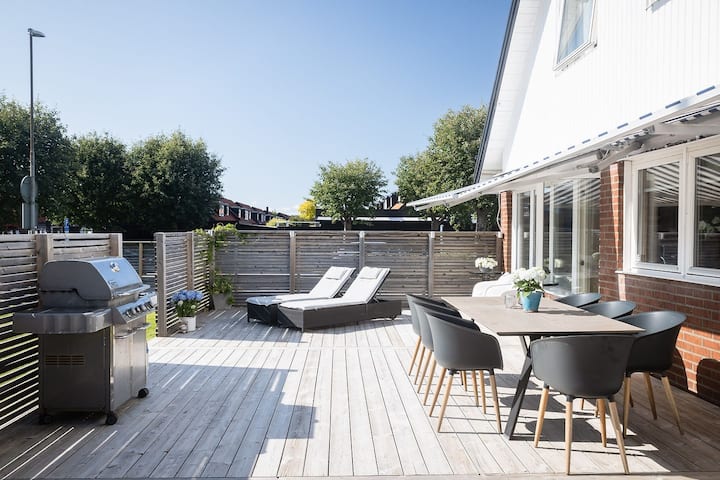 Ljus Familjevilla Med Solaltan På Näset, 4 Sovrum - Gothenburg